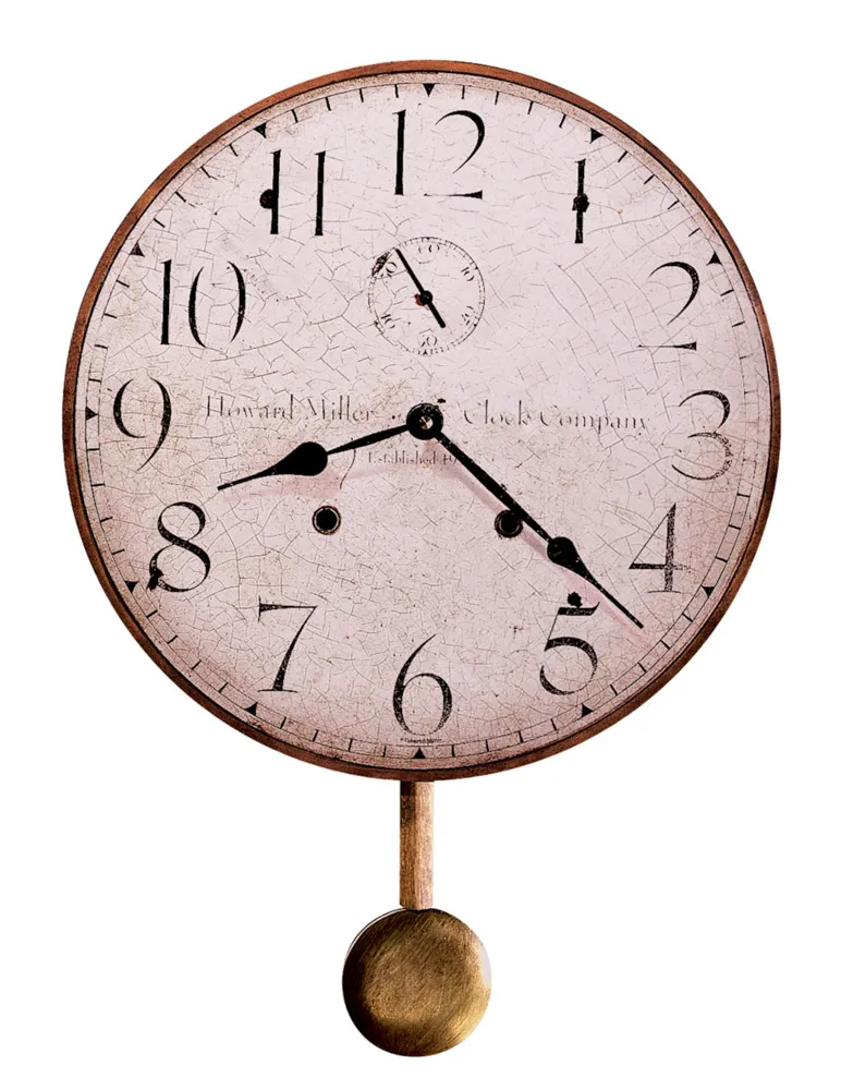 H Miller Wall Clock - Clocks by Christopher