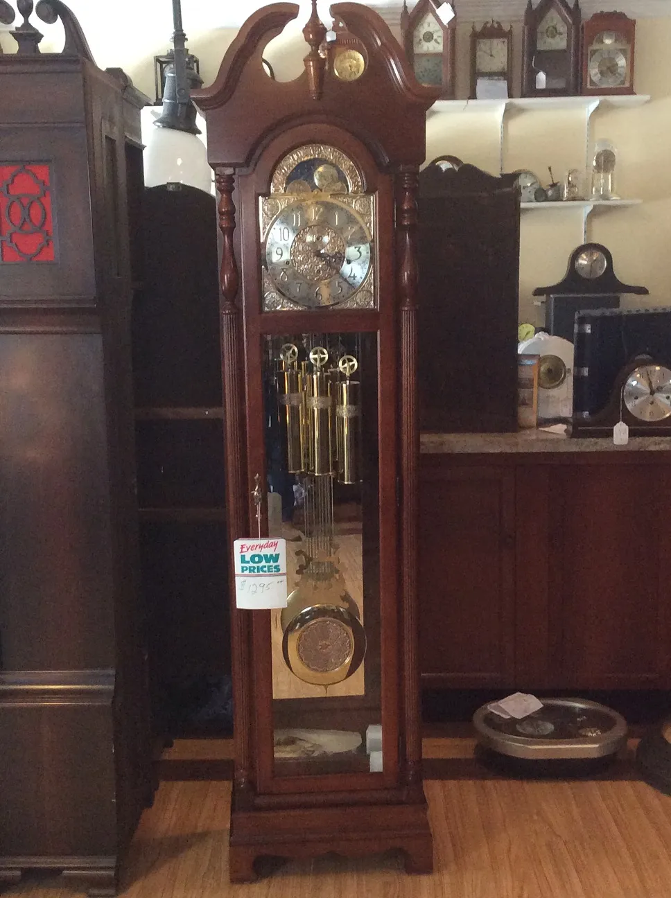 Ridgeway Jackson 2083 Grandfather Clock SOLD - Clocks by Christopher